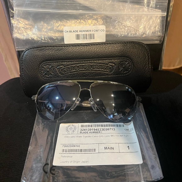 Chrome Hearts | Accessories | Chrome Hearts Blade Hummer I Glasses ...